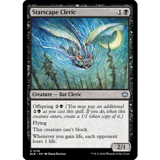Starscape Cleric - Bloomburrow | Shopee Philippines