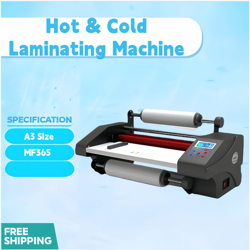 Hot Roll Laminator A3 Size MF365 Model Hot & Cold Laminating Machine | Shopee Philippines