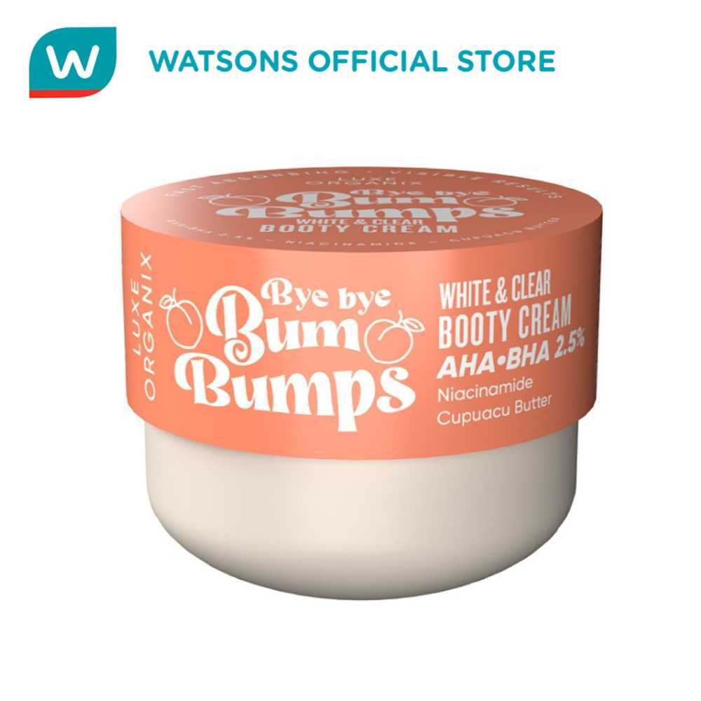 Luxe Organix Bum Bum Cream White & Clear Bye Bye Butt Acne | Shopee ...