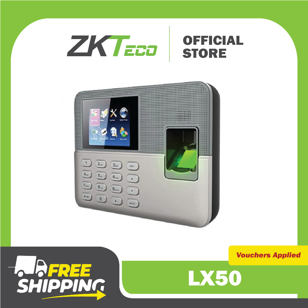 ZKTeco Biometrics LX50 | Shopee Philippines