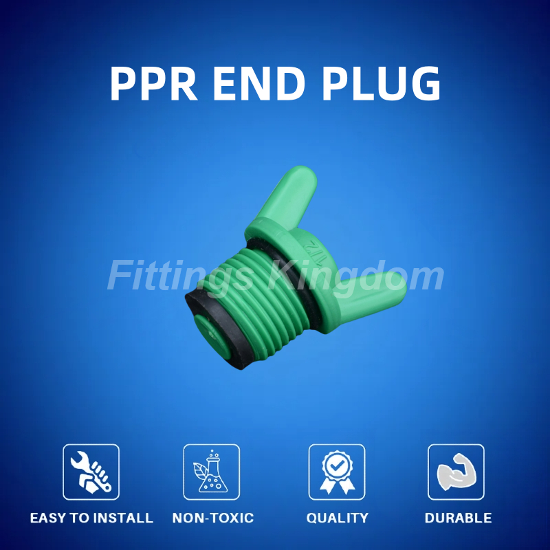 PPR Fittings Wholesale 1/2'' 3/4'' 1'' Coupling/Tee/Elbow/End Cap/Pipe ...