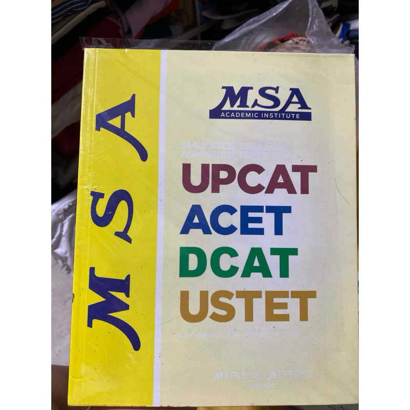 MSA Academic Institute UPCAT ACET DCAT USTET | Shopee Philippines