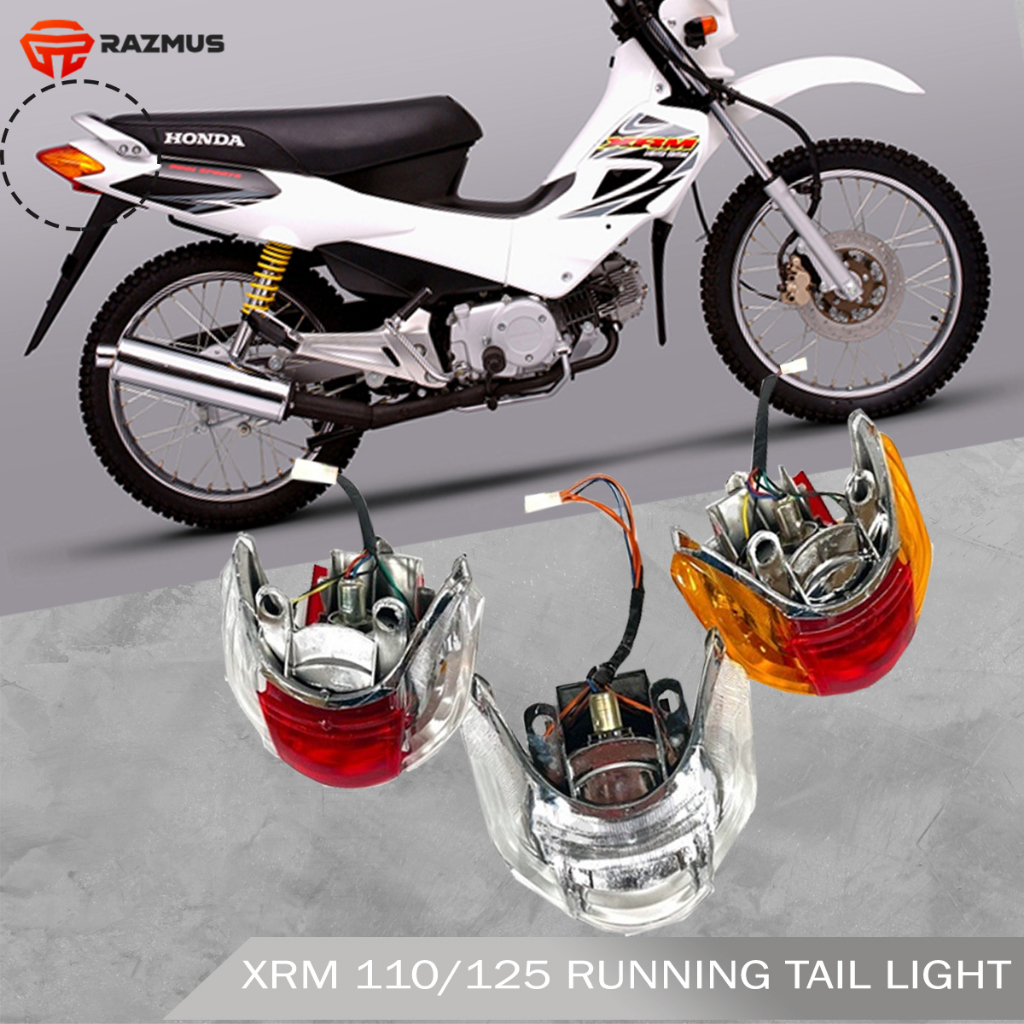 Honda XRM 110/125 Running Tail Light LED Signal Light | Shopee Philippines