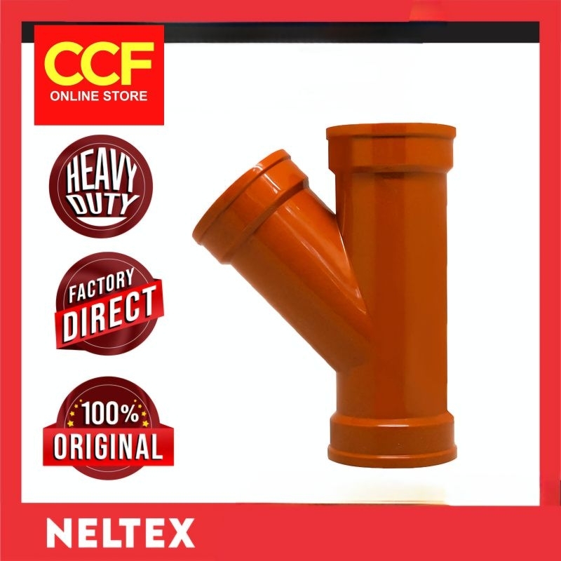Neltex Sanitary Wye Y Pipe fittings 4x3 Sold per piece | Shopee Philippines