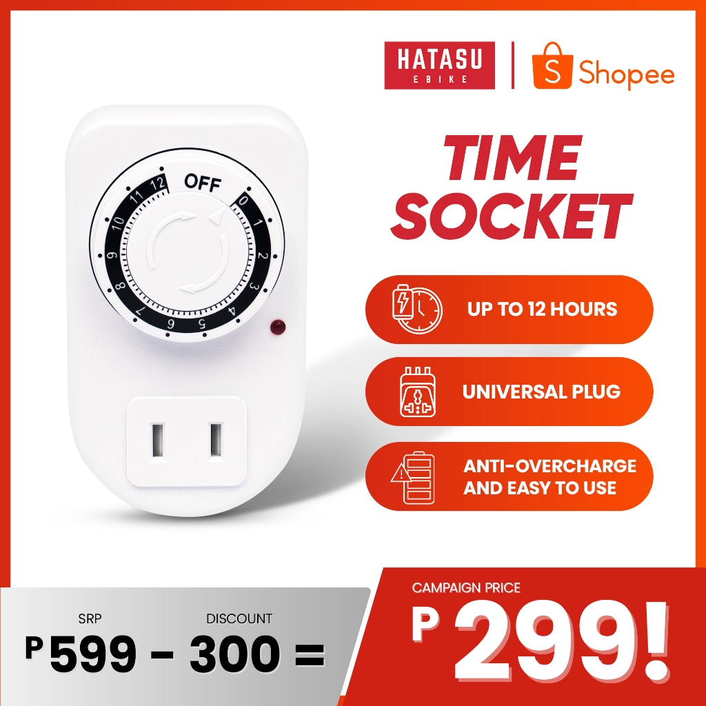 Mechanical Time Socket with 2500W Resistive Load | Shopee Philippines
