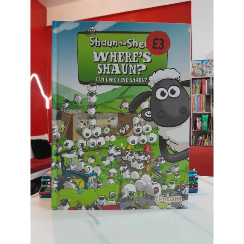 TheREDLibrary - Shaun the Sheep: Where's Shaun | Shopee Philippines