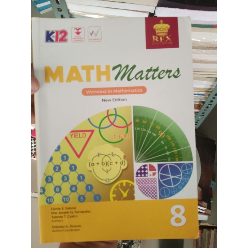 MATH MATTERS new edition grade 8 (brandnew | Shopee Philippines