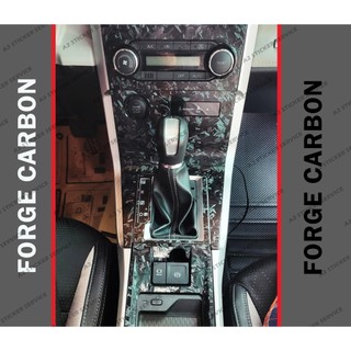 Toyota VELOZ Center Console 7D Carbon Sticker / Forge Carbon Sticker ...