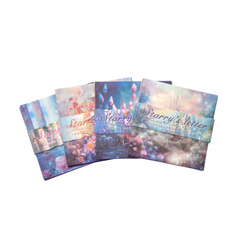 Starry's letter vintage background material paper collage decoration journal school supplies ...