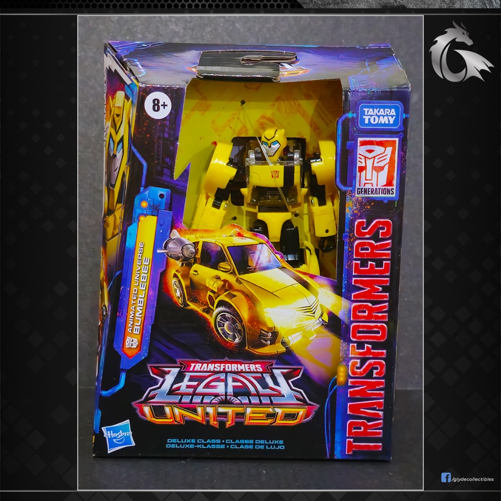 Hasbro: Animated Universe Bumblebee - Transformers Legacy United Deluxe ...