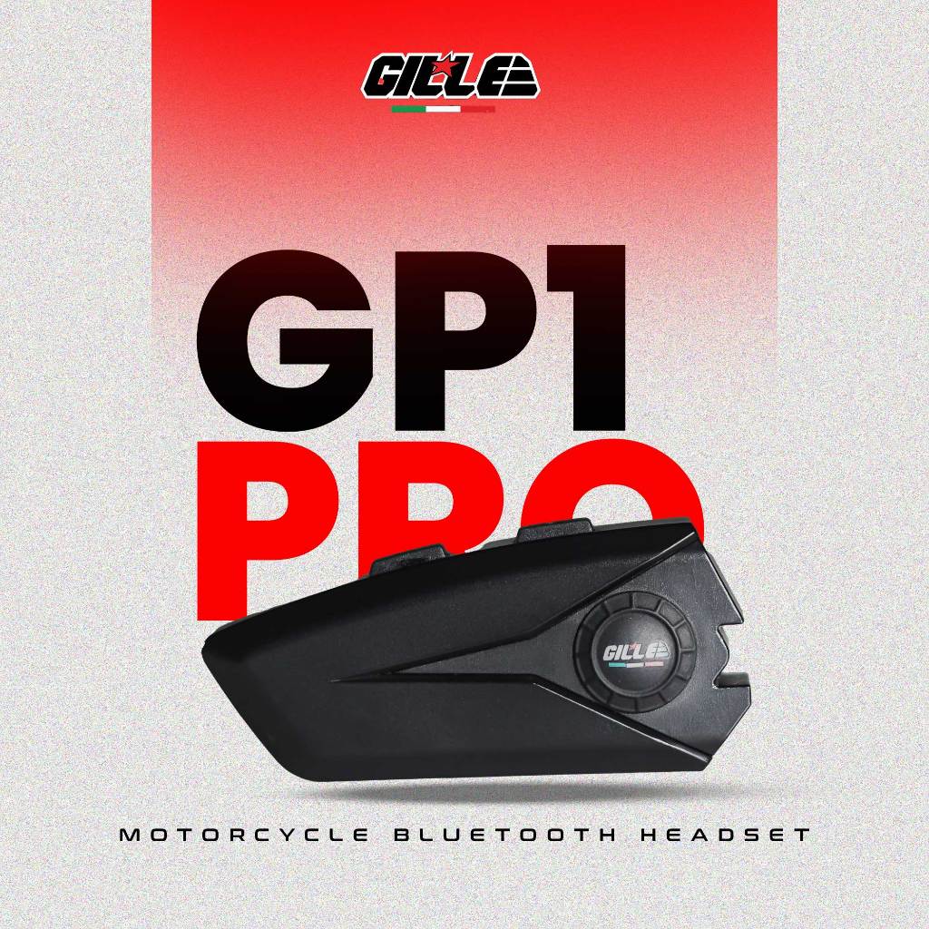 GILLE GP1 Pro Motorcycle Bluetooth Headset For Helmets | Shopee Philippines