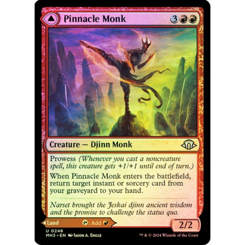 Pinnacle Monk - MH3 - Uncommon - MTG Cards (WotC) | Shopee Philippines