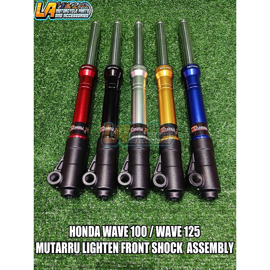 HONDA WAVE 100 / WAVE 125 MUTARRU LIGHTEN FRONT SHOCKY ASSEMBLY ...