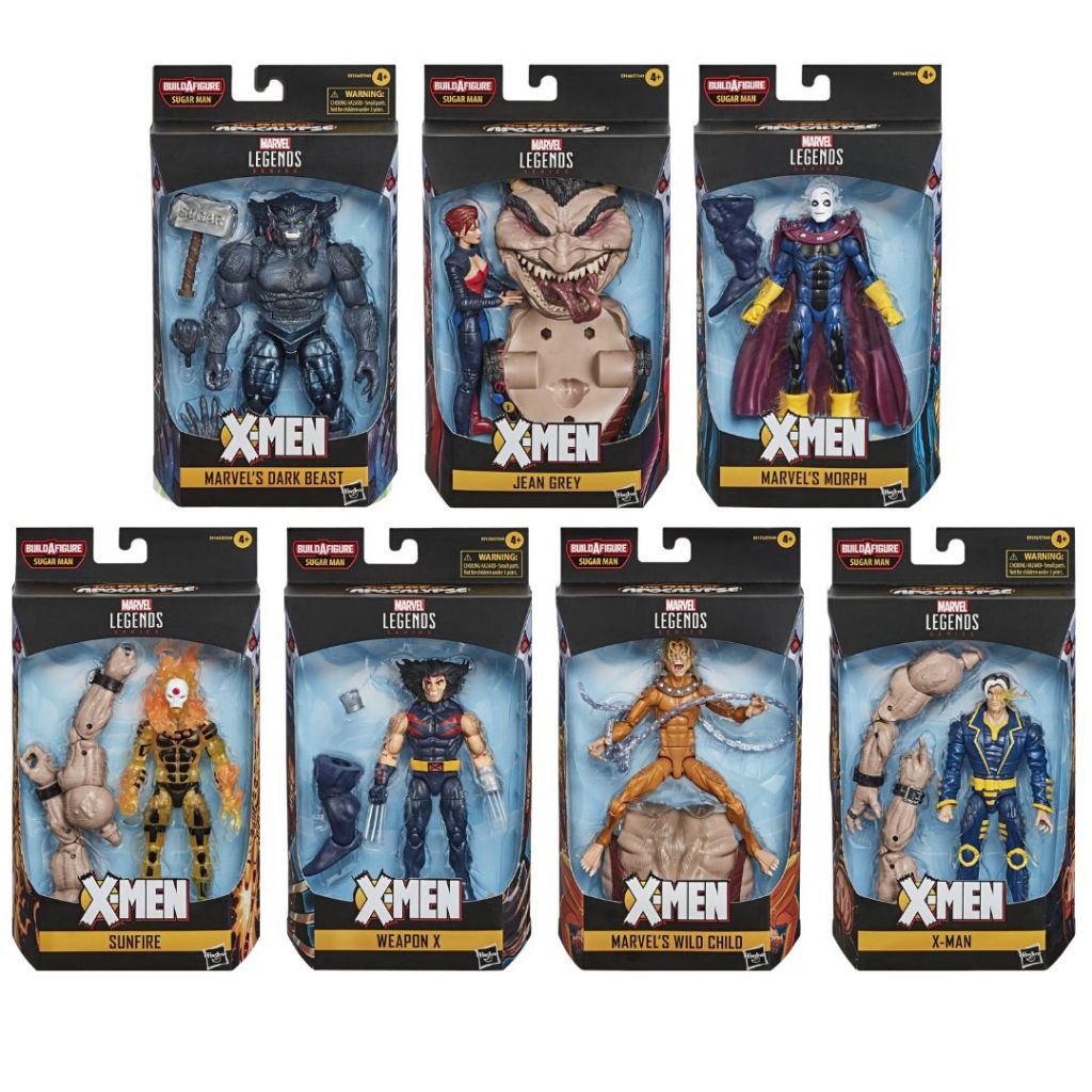 MARVEL Legends Series Sugar Man Wave 6"-Scale Action Figure HASBRO SET ...