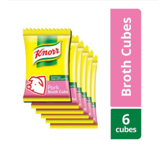 Knorr Pork Broth Cube (10g x 6pcs ) | Shopee Philippines