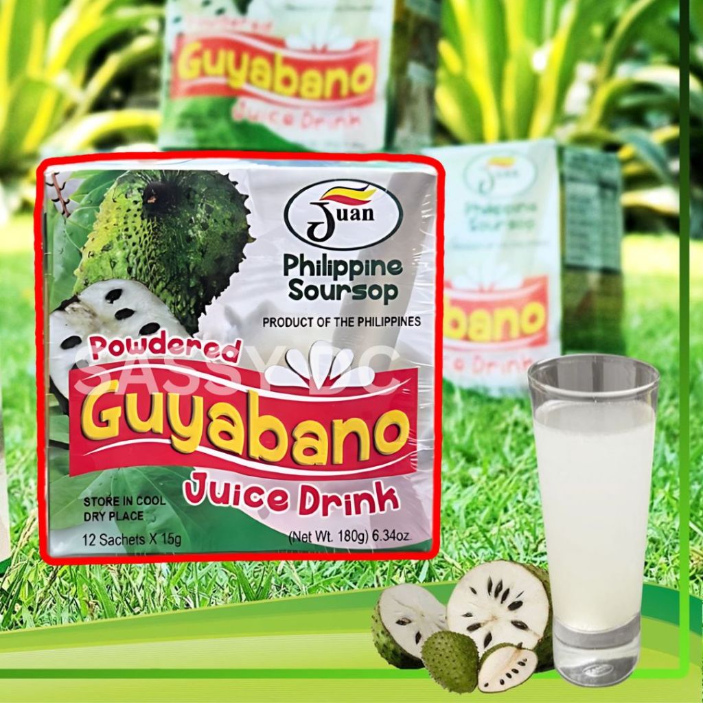 Juan Guyabano Powdered Juice Drink 12 sachets x 15g | Herbal drink ...