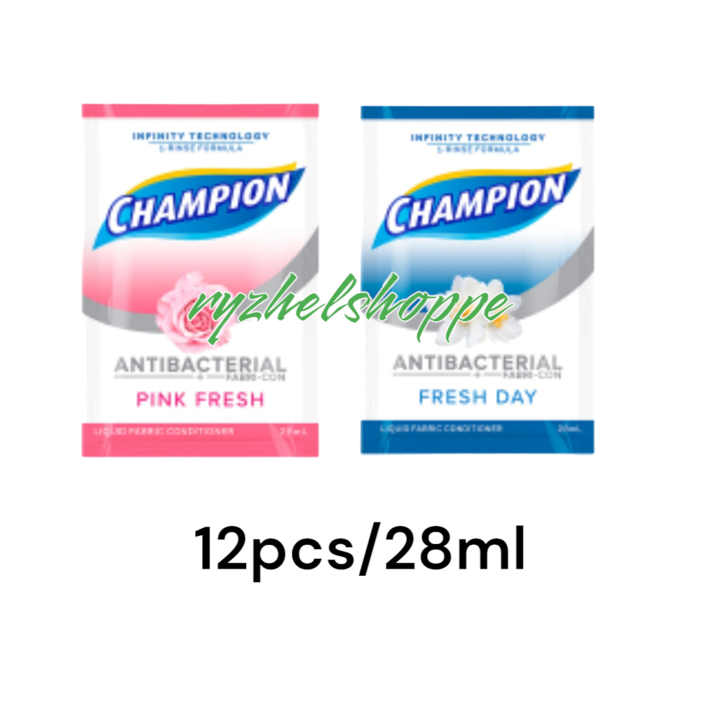 ROS GROCERS CHAMPION FABCON 28MLX12SACHET | Shopee Philippines