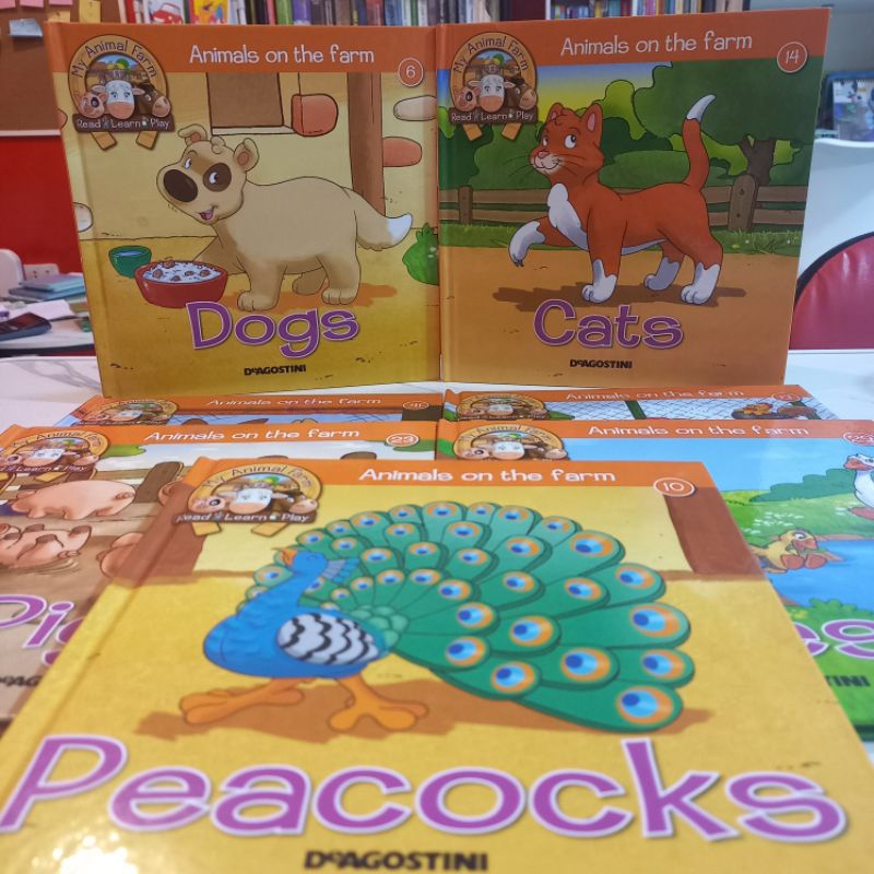 The RED Library- Animal Story Books for Kids Bedtime Story Read Learn ...
