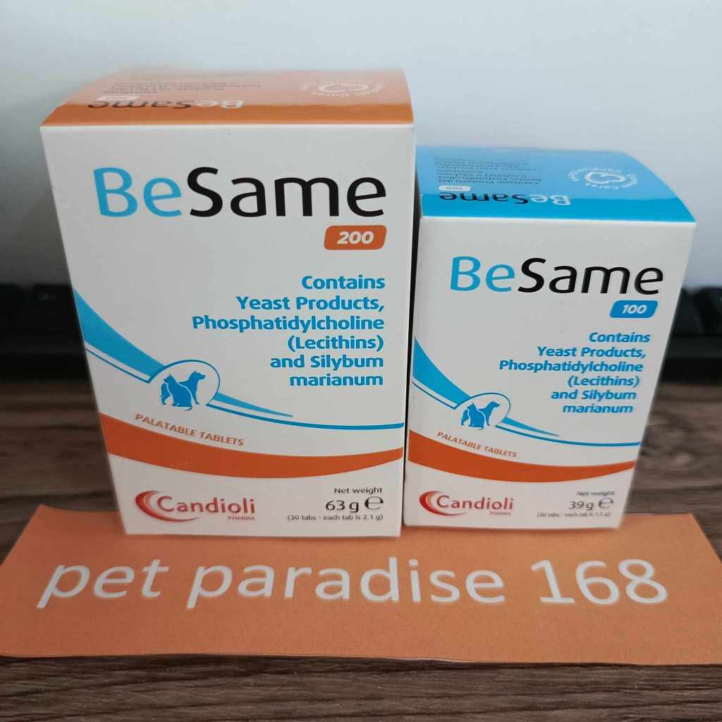 Candioli BeSame 100/200 Palatable Tablet For Pets 30Tabs/Box ...