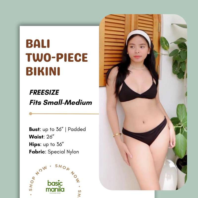 Bali Two-Piece Bikini by Basic Manila | Shopee Philippines