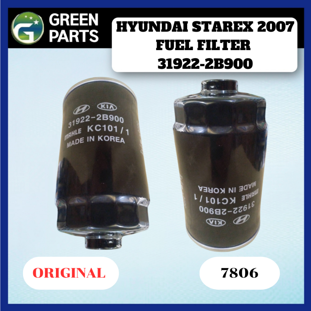 FUEL FILTER FOR HYUNDAI GRAND STAREX CRDI ENGINE 2004-2008 MODEL ...