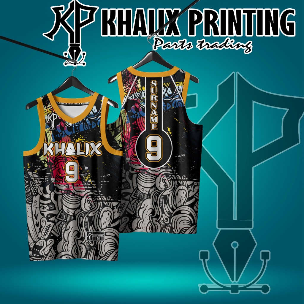 D1 KHALIX INSPIRED FULL SUBLIMATION JERSEY POLYDEX 200GSM | Shopee ...