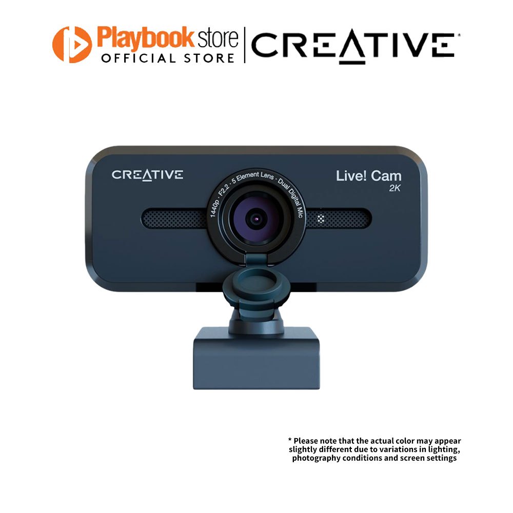 Creative Live Cam Sync V3 2K QHD Webcam with 4X Digital Zoom and Built ...