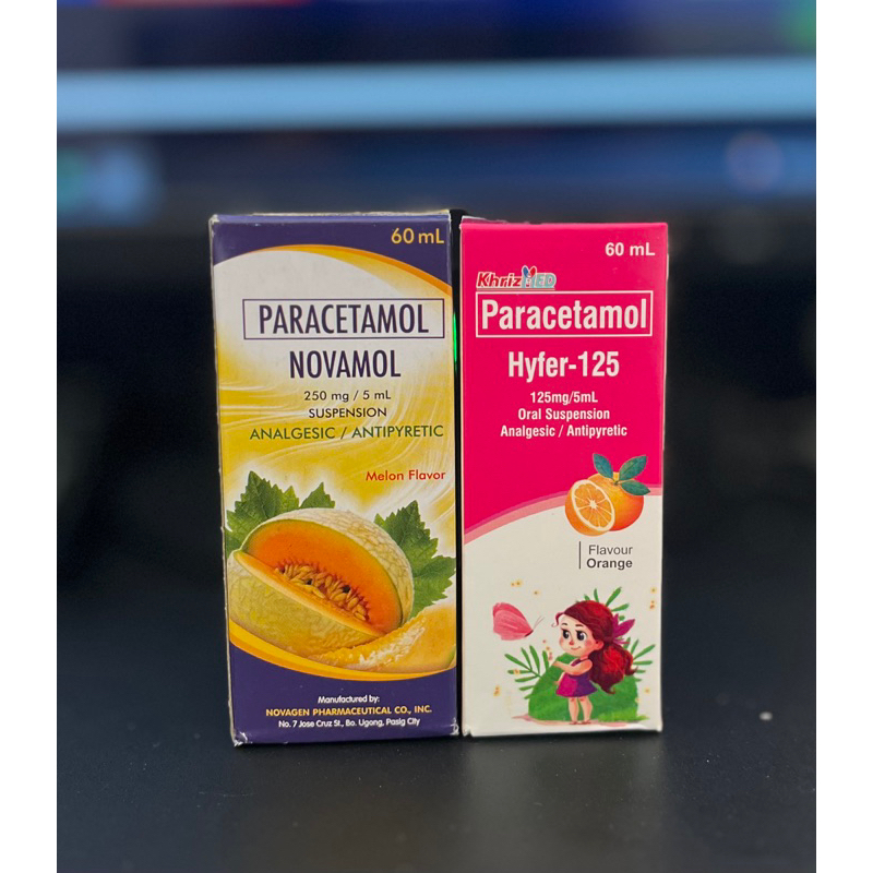 Novamol / hyfer analgesic antipyretic 60ml | Shopee Philippines