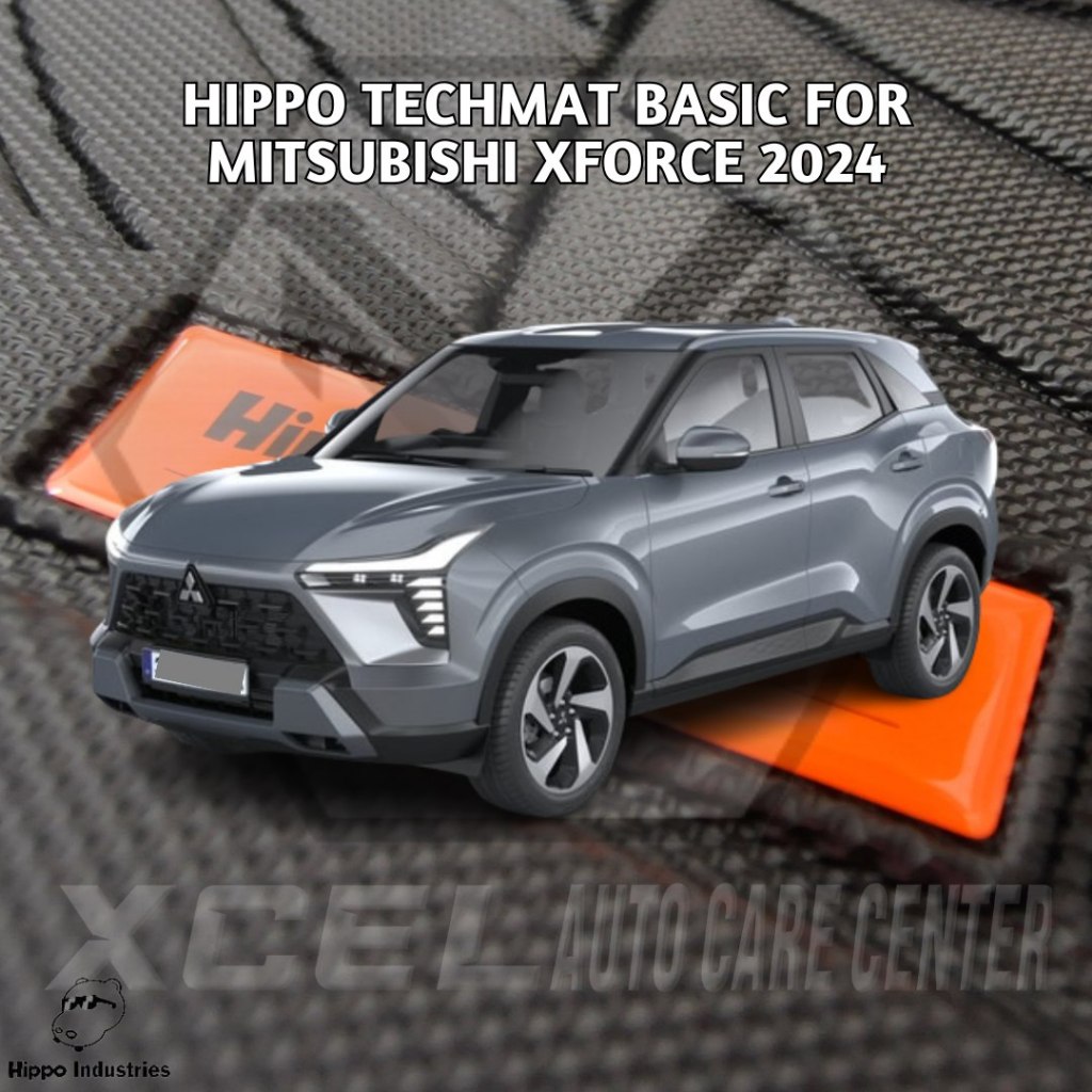 ALL NEW MITSUBISHI XFORCE 2024 HIPPO TECHMAT BASIC DEEP DISH CAR MATS V2 | Shopee Philippines