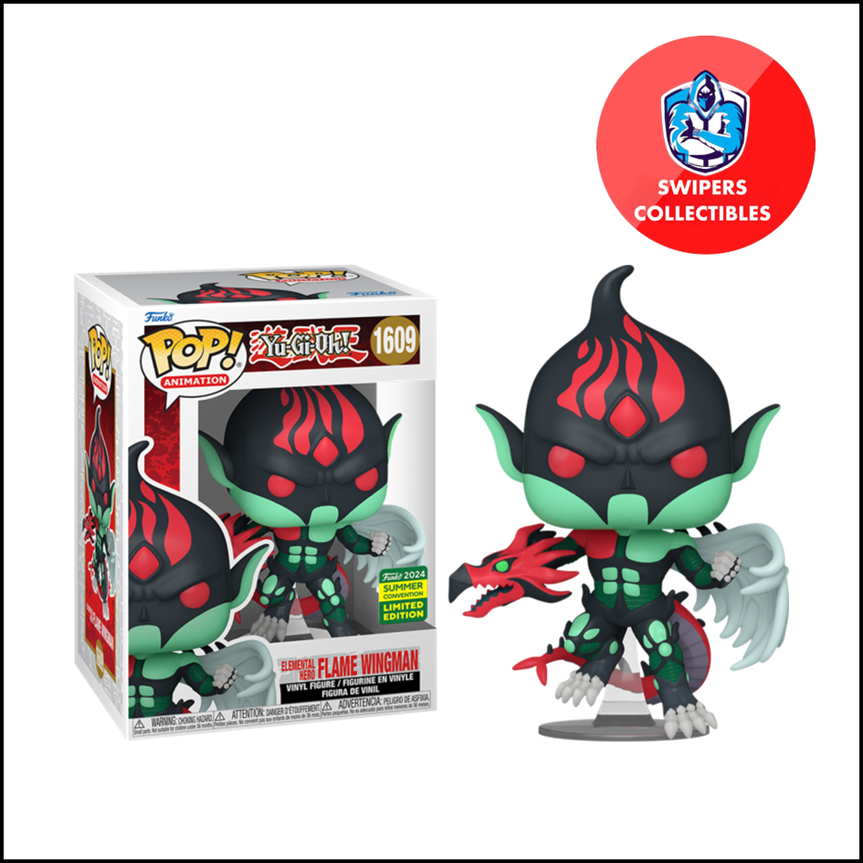 Funko Pop Elemental Hero Flame Wingman YuGiOh Summer Convention Shared ...