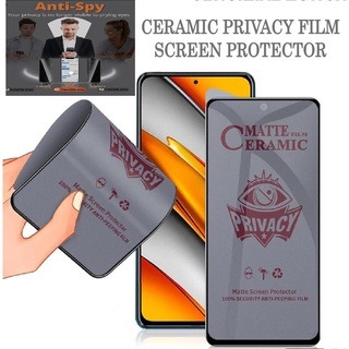 CERAMIC PRIVACY ITEL A60 A70 S23 VISION 1 PLUS P36 PLAY A50 A50C ...