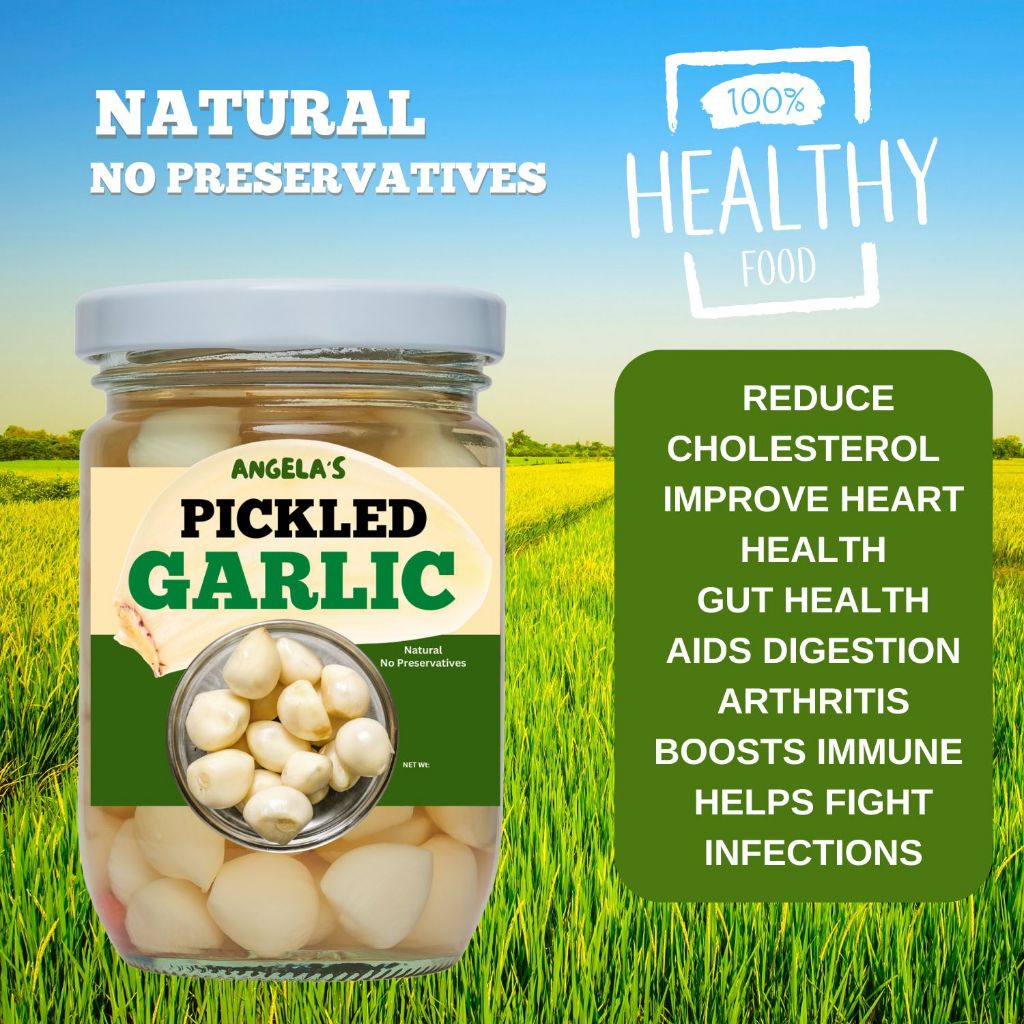 Pickled Garlic Ilocos Garlic Native Garlic All Natural Good for ...