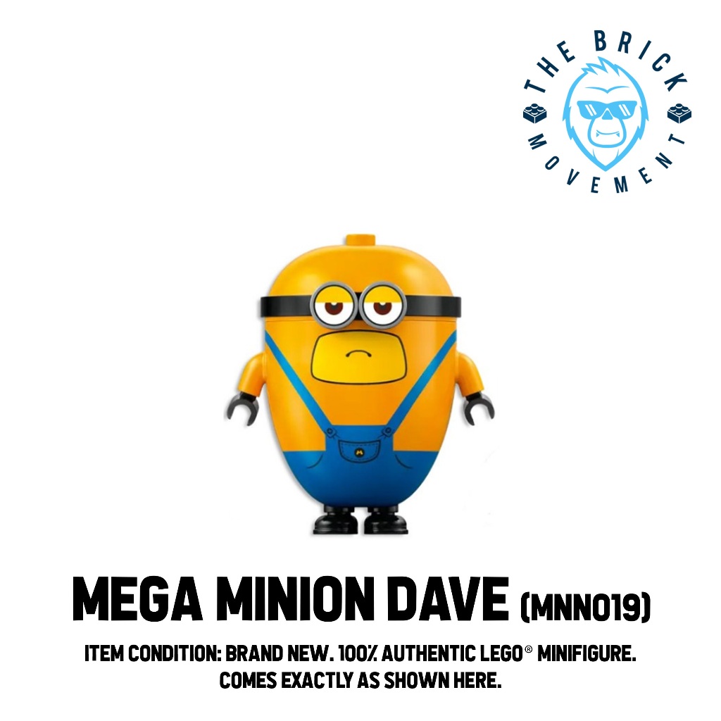 LEGO® MINIONS Mega Minion Dave Minifigure | Shopee Philippines