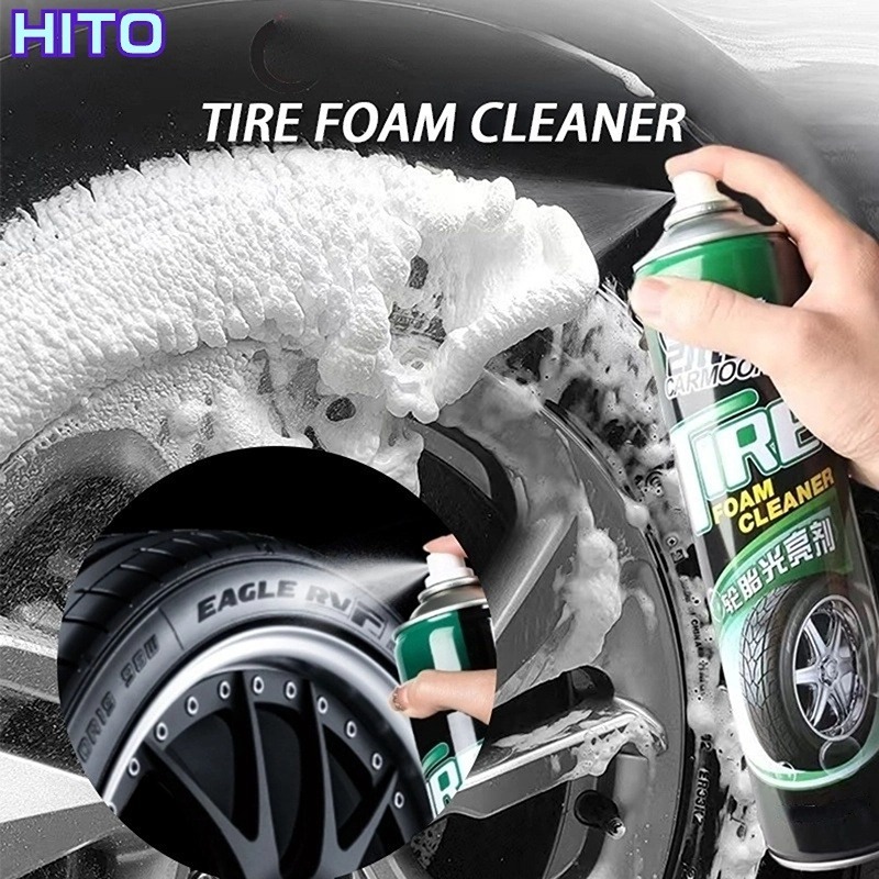 tire black Tire foam cleaner black tire wax high gloss car foam cleaner ...