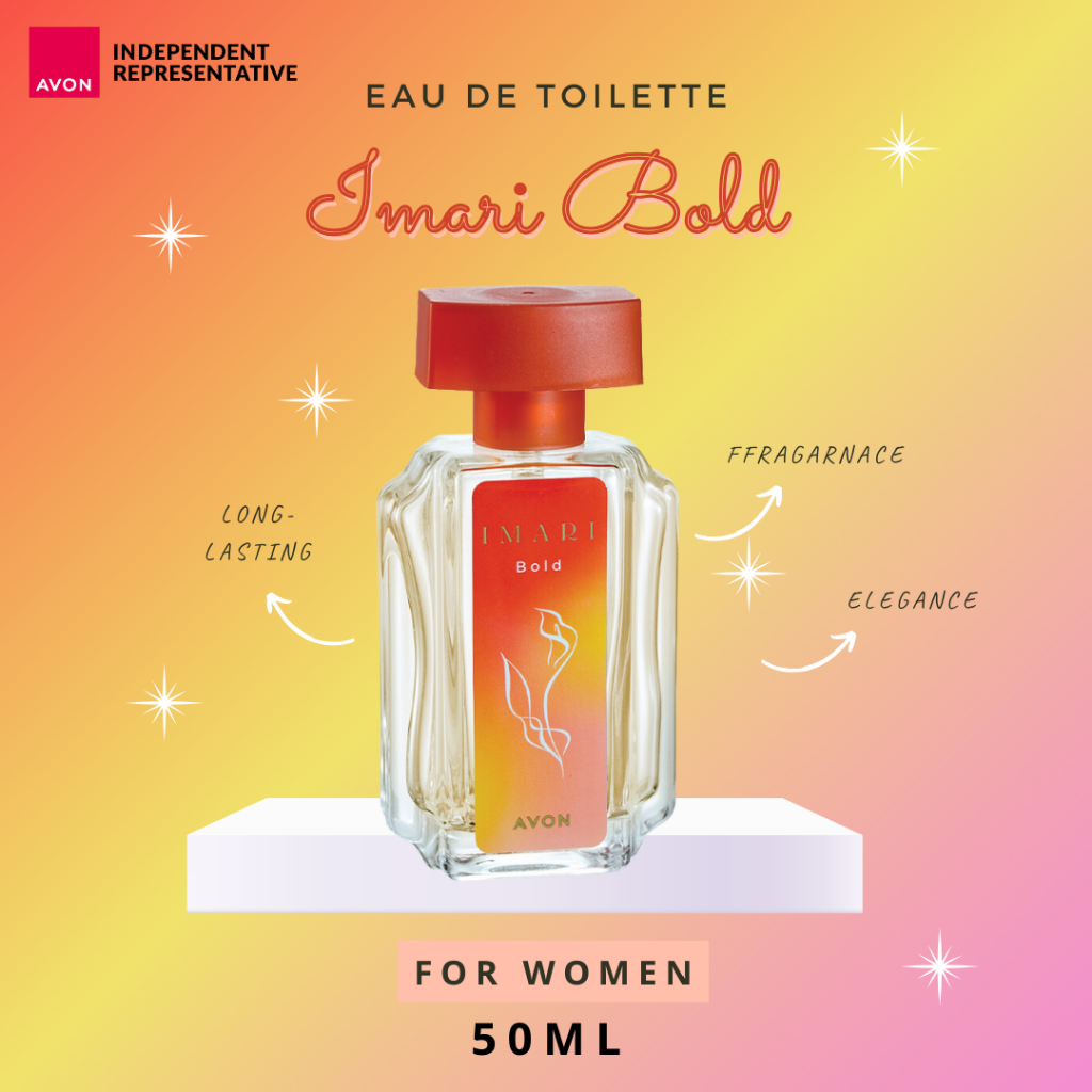 AVON IMARI BOLD Eau de Toilette Perfume for Women 50mL | Shopee Philippines
