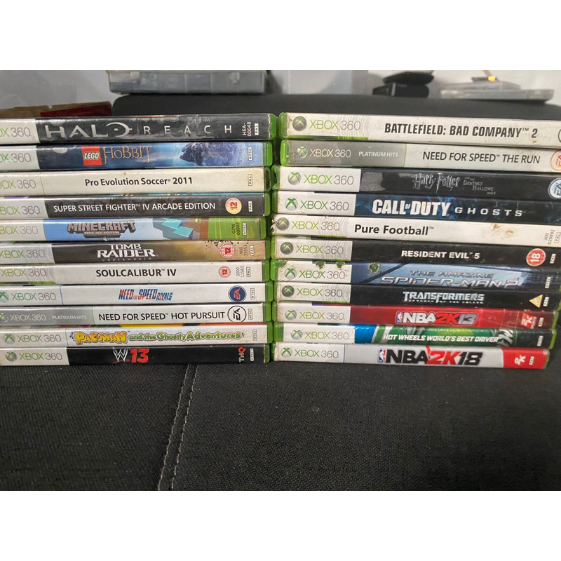 XBOX 360 Bundle games basa muna details | Shopee Philippines