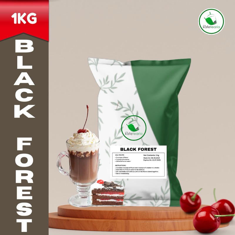 BLACK FOREST FLAVORED POWDER 1KG | Shopee Philippines