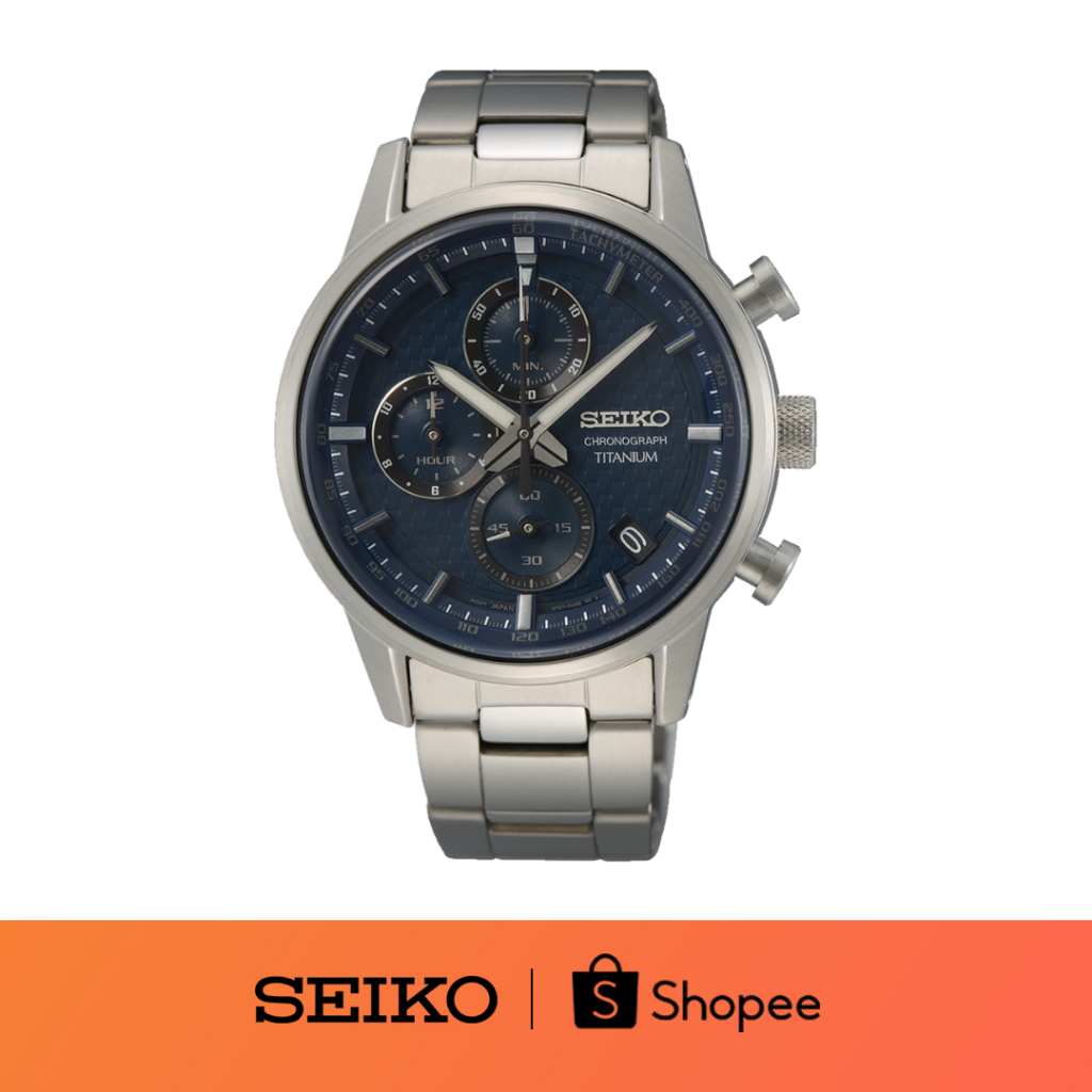 Seiko Classic SSB387P1 Blue Dial Stainless Steel Strap Men's ...