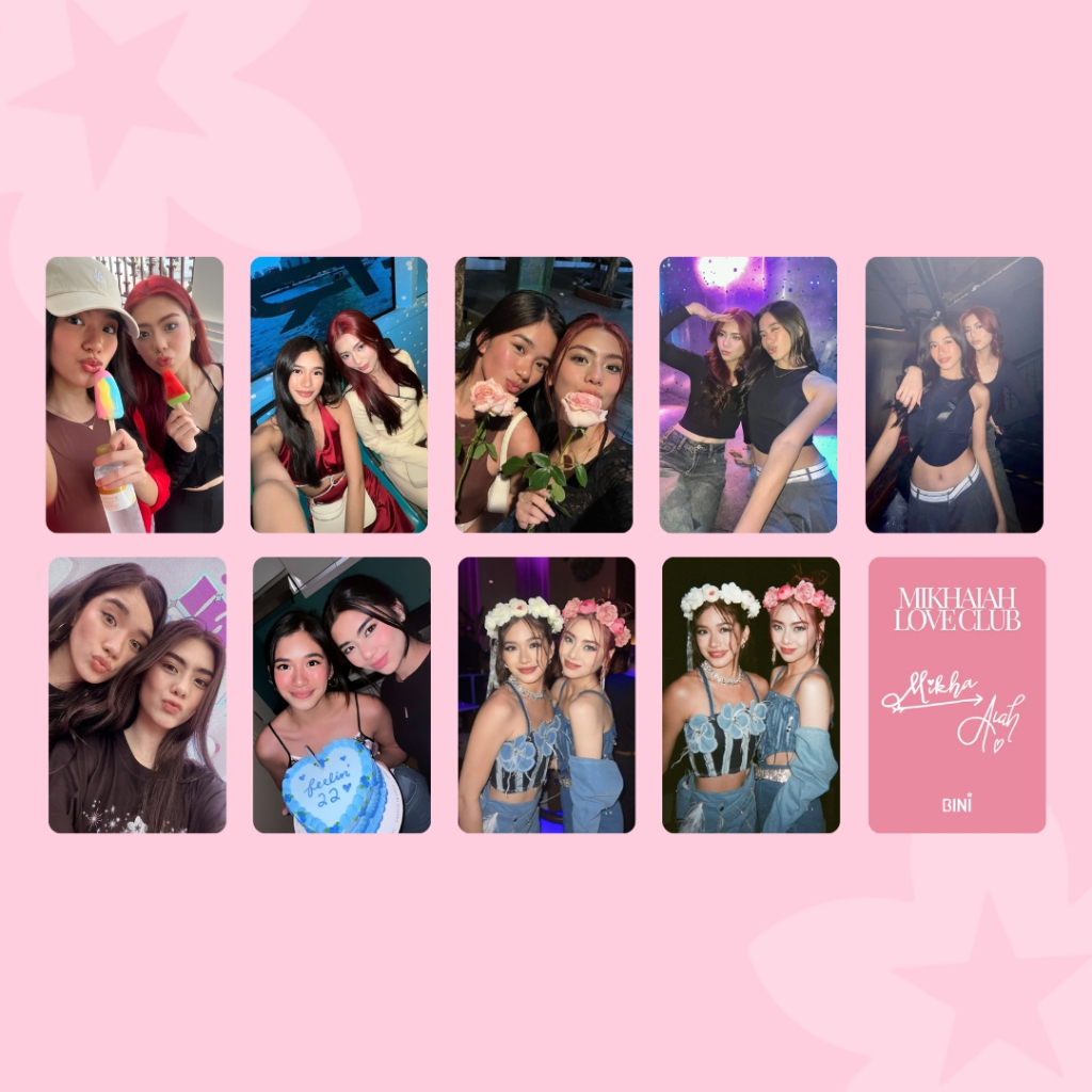 [9pcs] BINI Hambebe Macolet Mikhaloi Malaiah Jholet Jhocey Fanmade ...