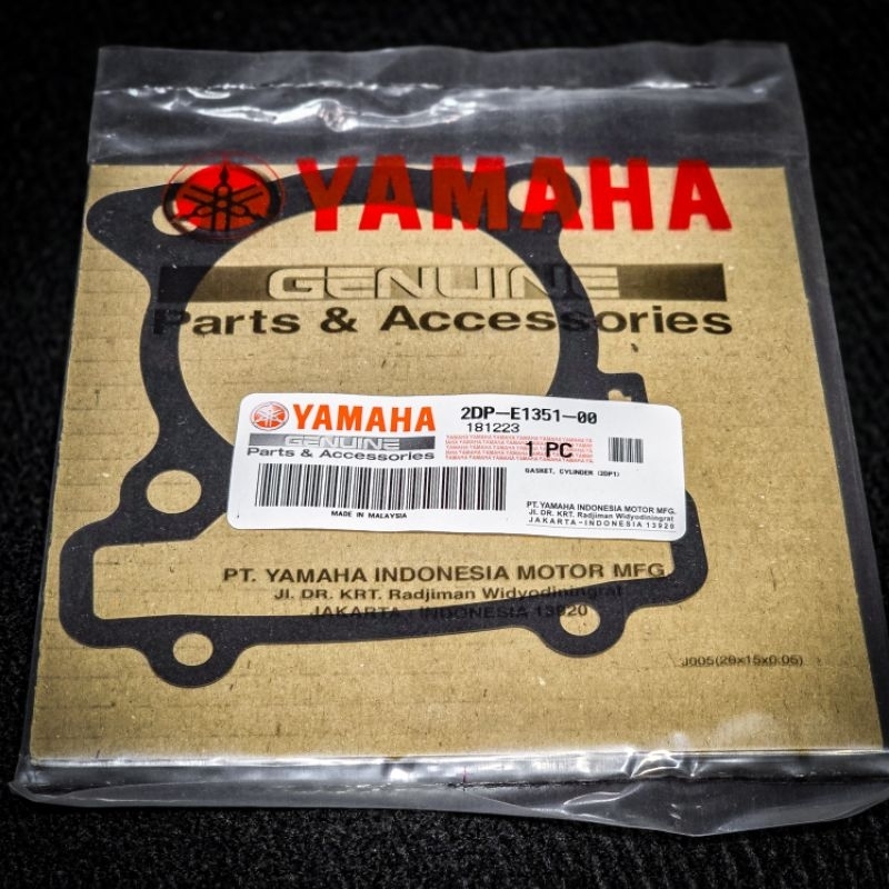[BG] Yamaha Genuine Cylinder Base Gasket 2DP-E1351-00 (Aerox/Nmax V1 V2 ...