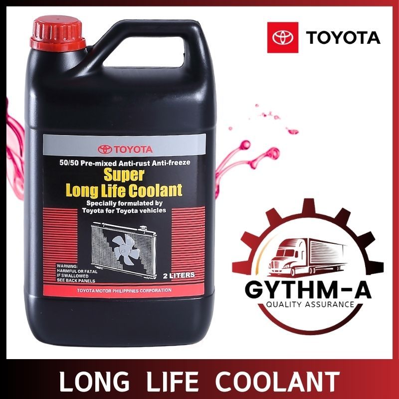 Toyota Genuine Super Long Life Coolant Pink Automotive Engine Cooling ...