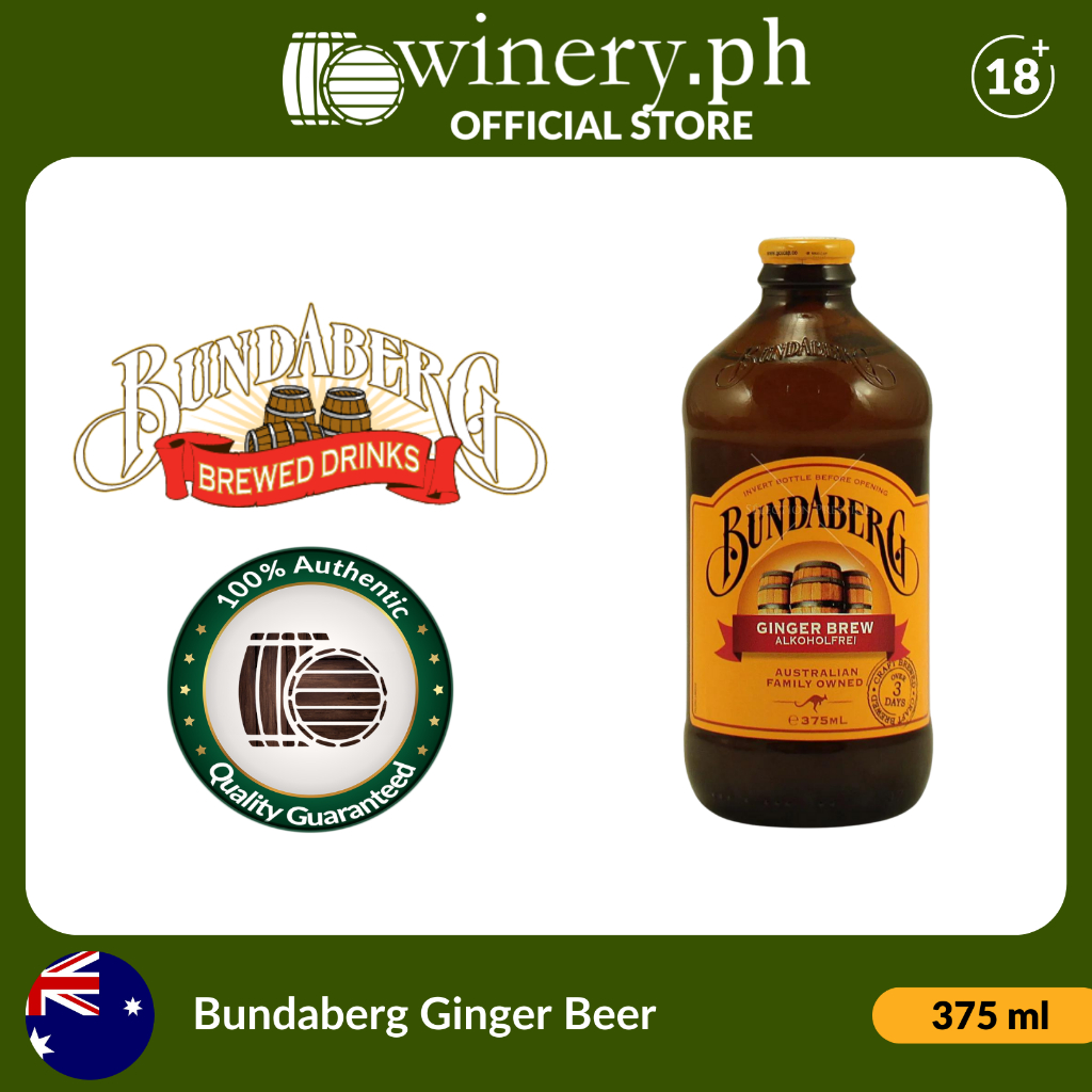 Bundaberg Ginger Beer 375ml | Shopee Philippines