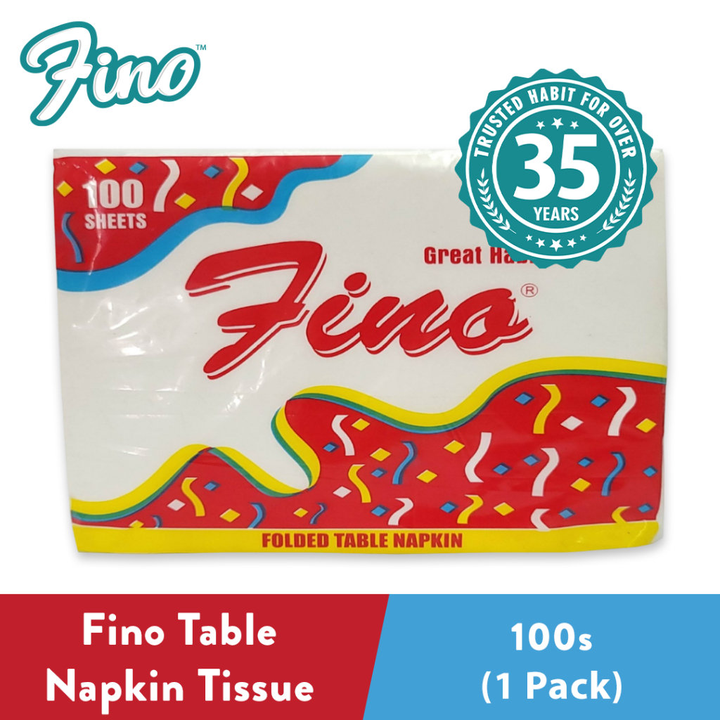 Fino Table Napkin Tissue 100 Sheets | Table Napkin | Home Essentials ...