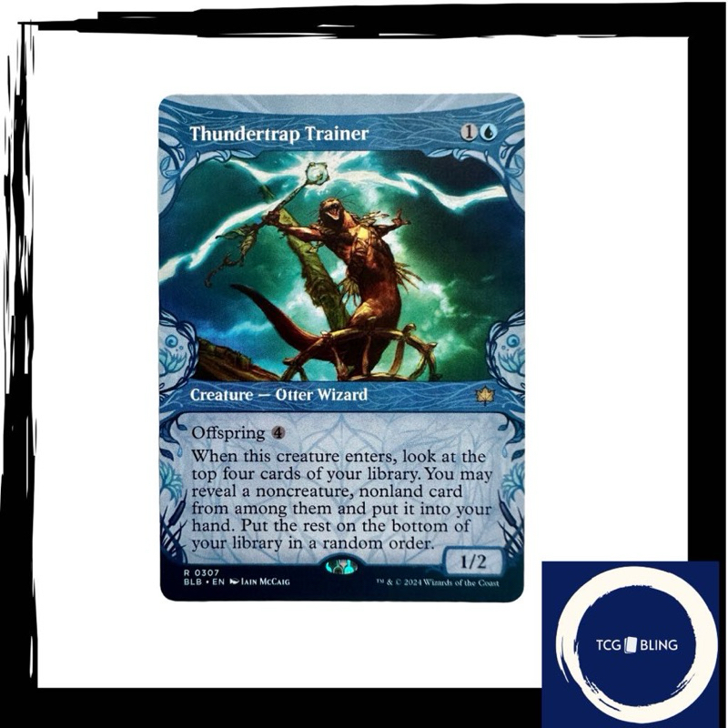 Thundertrap Trainer MTG - BLB (Showcase) | Shopee Philippines
