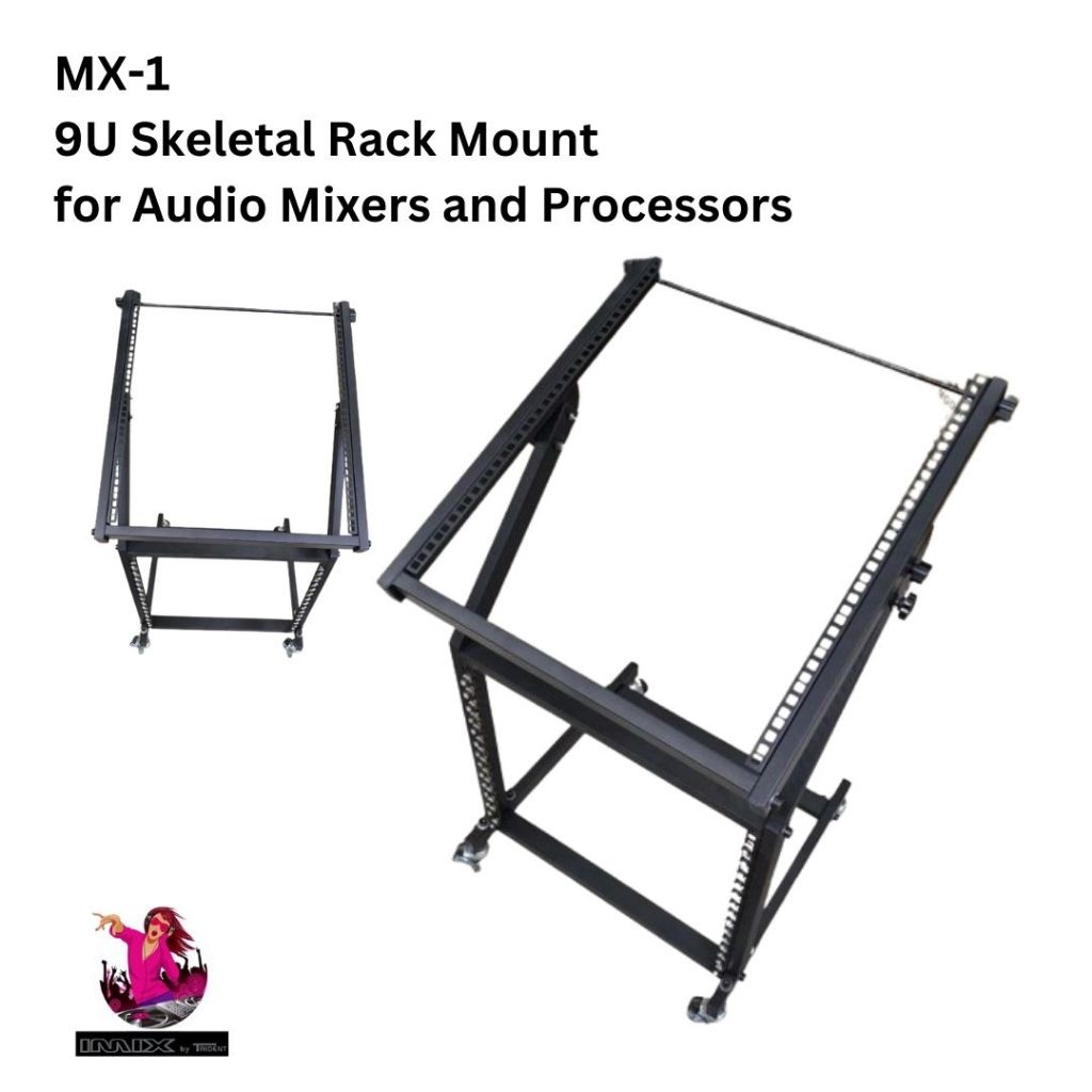Trident MX-1 Skeletal Rack Mount Studio Mixer Stand 9U | Shopee Philippines