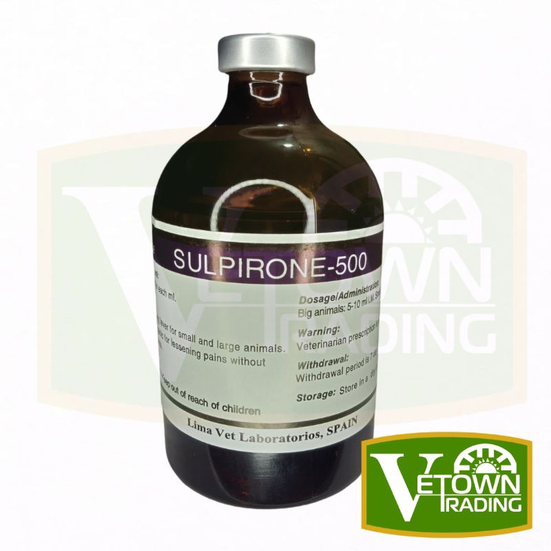 SULPIRONE 500forHogFever | Sulpyrin 100ml for Swine Fever | Shopee ...