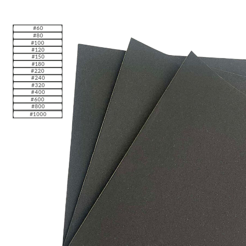 3M LIHA WATERPROOF SAND PAPER PER PC 60''/80''/100''/120''/150''/180 ...