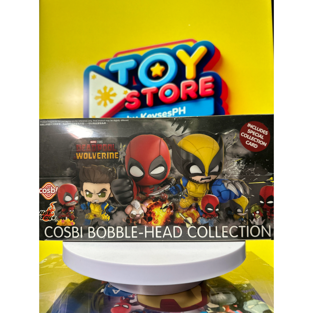Deadpool & Wolverine | Cosbi | Hot toys | Collectibles | Bobble-Head ...