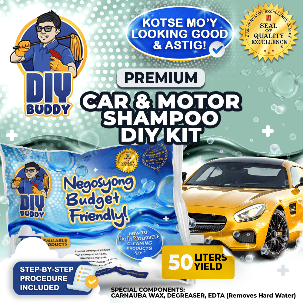 CAR SHAMPOO KIT - 50Liter Yield (DIY Buddy) | Shopee Philippines