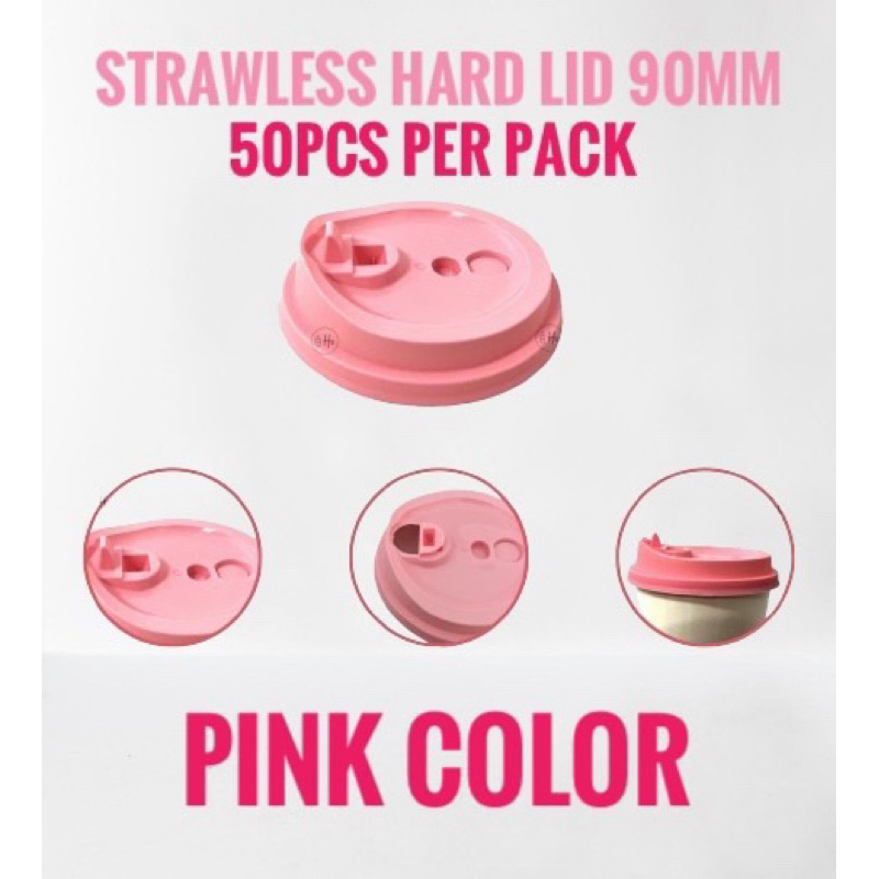 50pcs Strawless Hard Lids 90mm | Shopee Philippines
